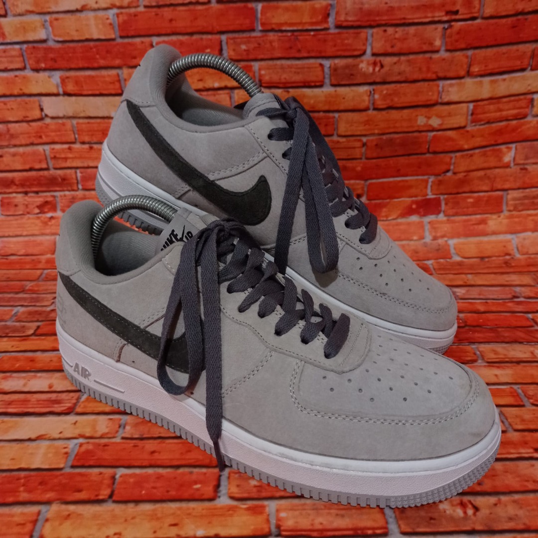 Sepatu Nike Air Force1 x Reigning Champ Classic Gray AA1117-118 size 41 ...
