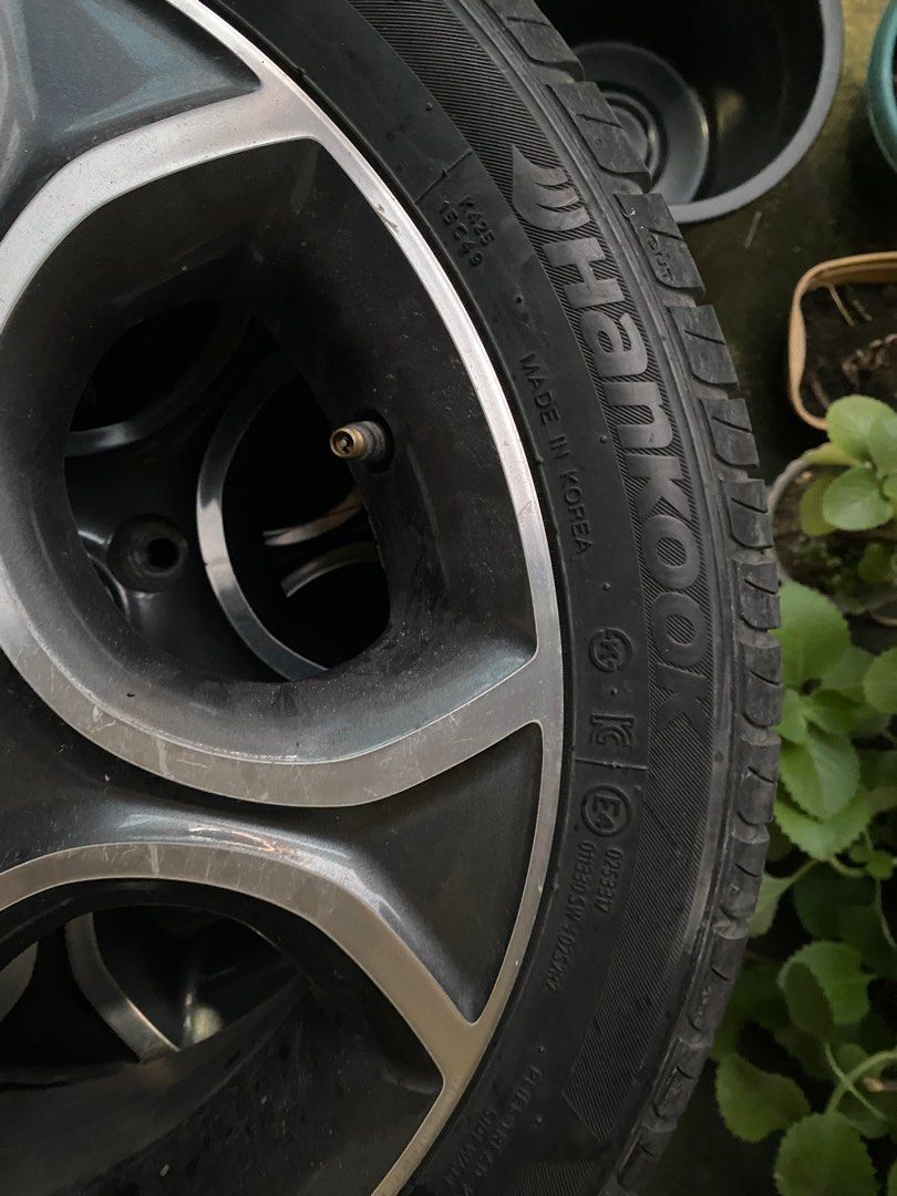 Set of stock KIA Picanto mags with tire 17/50/r15, Car Parts ...