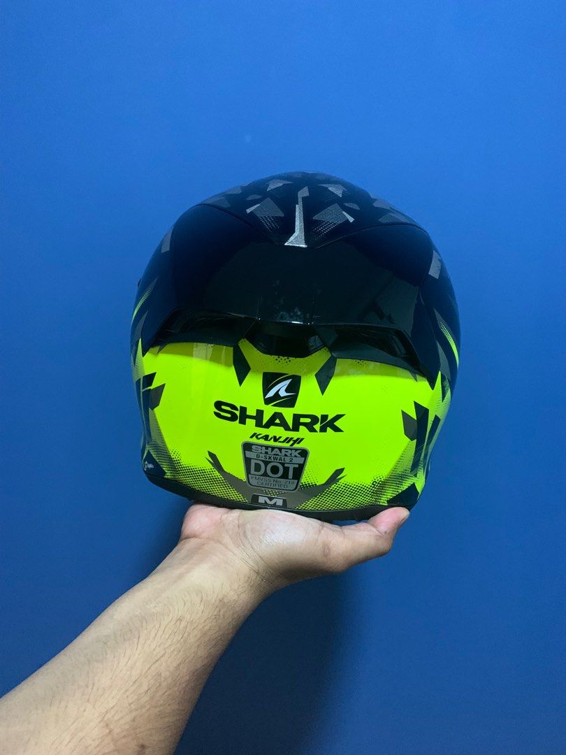 Shark Full Face Helmet, Motorcycles, Motorcycle Apparel on Carousell