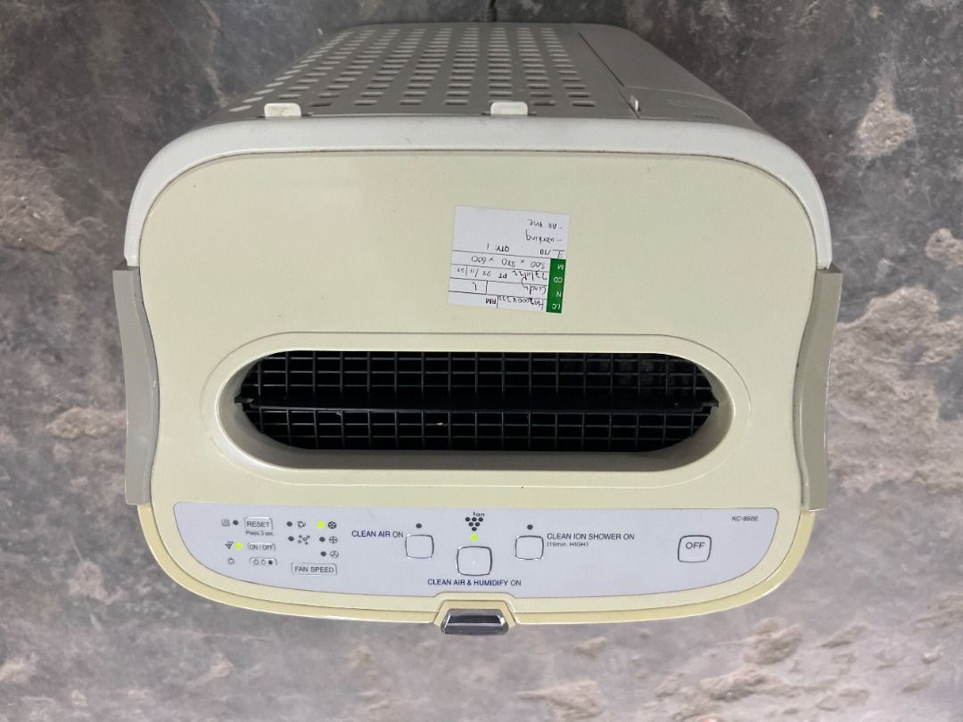 SHARP Air Purifier with Humidifier Model KC-850E-W / Penapis Udara ...