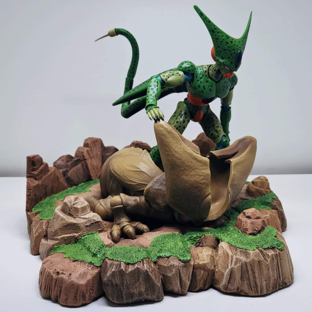 SHF + Game Cell Shell 斯路 殼 Android 人造人 悟飯 篇 PS4 Dragonball The Breakers ...