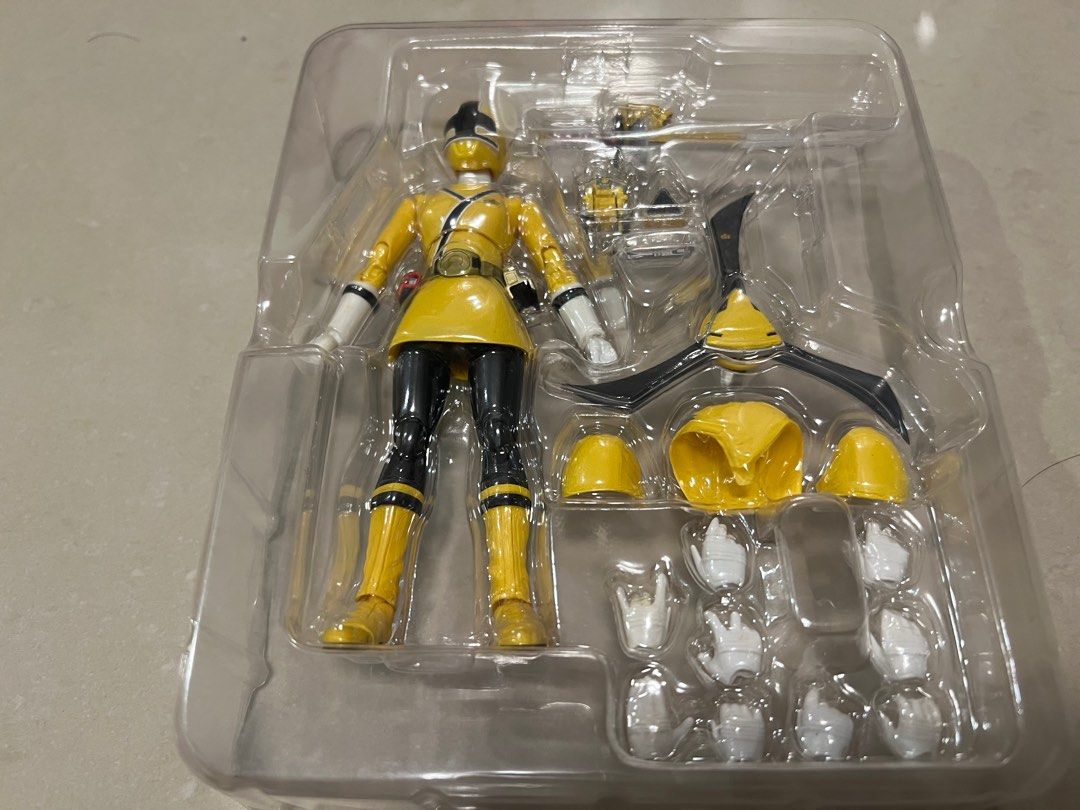 SHFiguarts Shinkenger Shinken Yellow / Pink, Hobbies & Toys, Toys ...