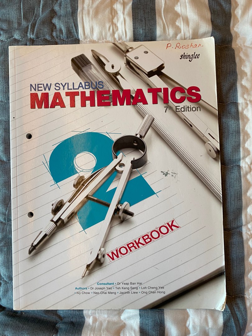 Shingle Secondary 2 Mathematics Workbook, Hobbies & Toys, Books ...