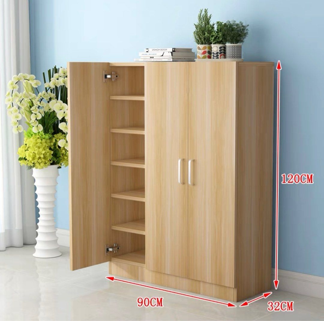 Shoe cabinet (Unassembled), Furniture & Home Living, Furniture, Shelves ...