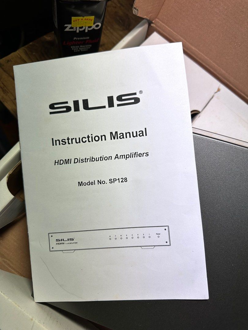SILIS HDMI 1x8 Splitter model. SP128, Everything Else on Carousell