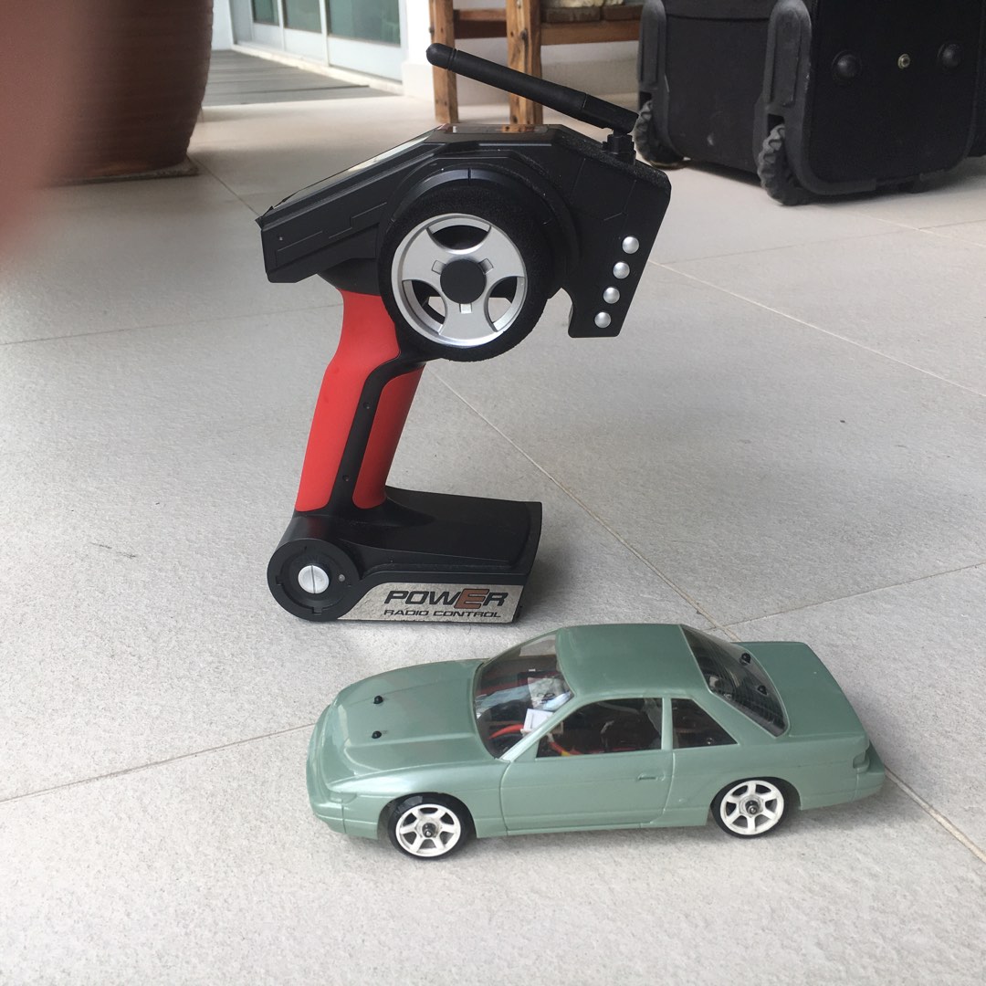 Silvia S13 scale 1/28 RC Tamiya , Hobbies & Toys, Toys & Games on Carousell