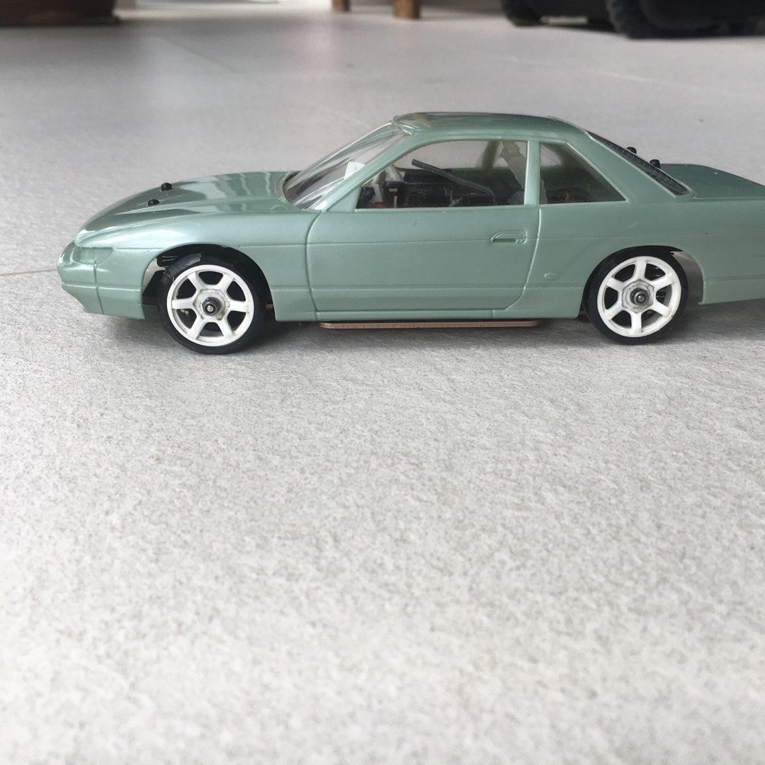 Silvia S13 scale 1/28 RC Tamiya , Hobbies & Toys, Toys & Games on Carousell
