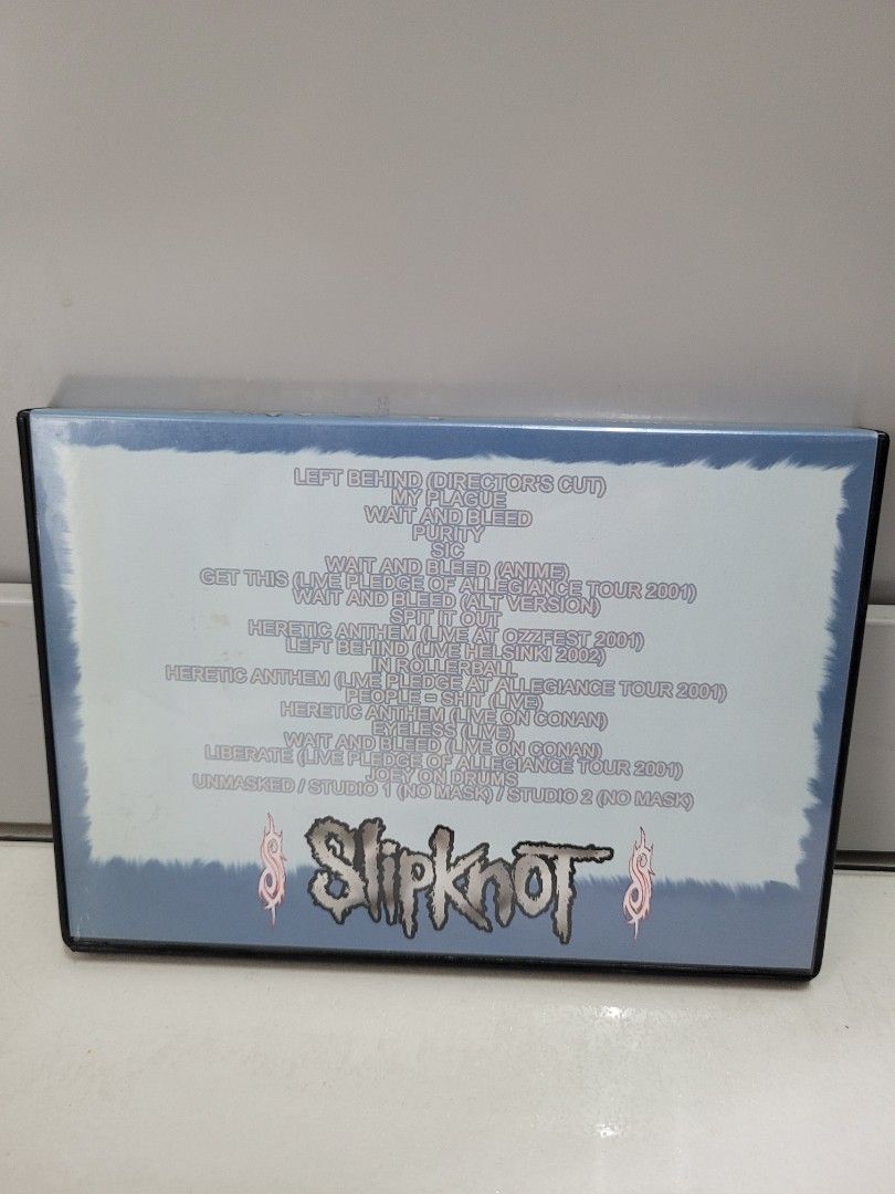 Slipknot DVDs, 興趣及遊戲, 音樂、樂器 & 配件, 音樂與媒體 - CD 及 DVD - Carousell