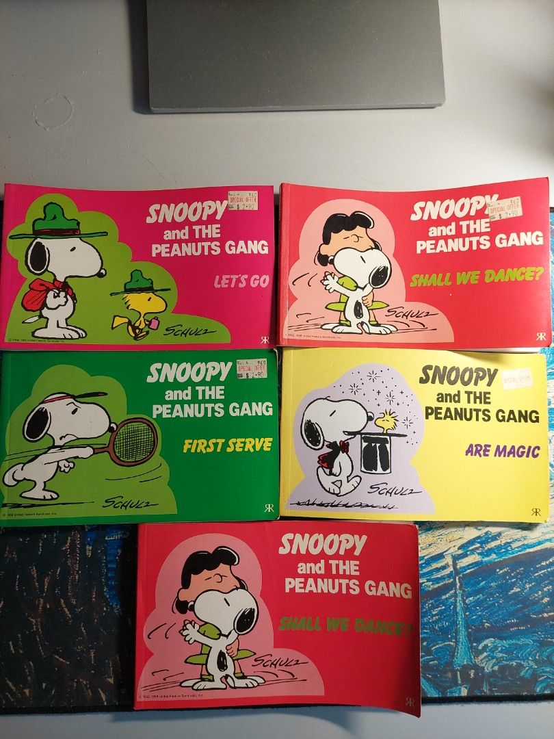 Snoopy books, Hobbies & Toys, Books & Magazines, Comics & Manga on ...