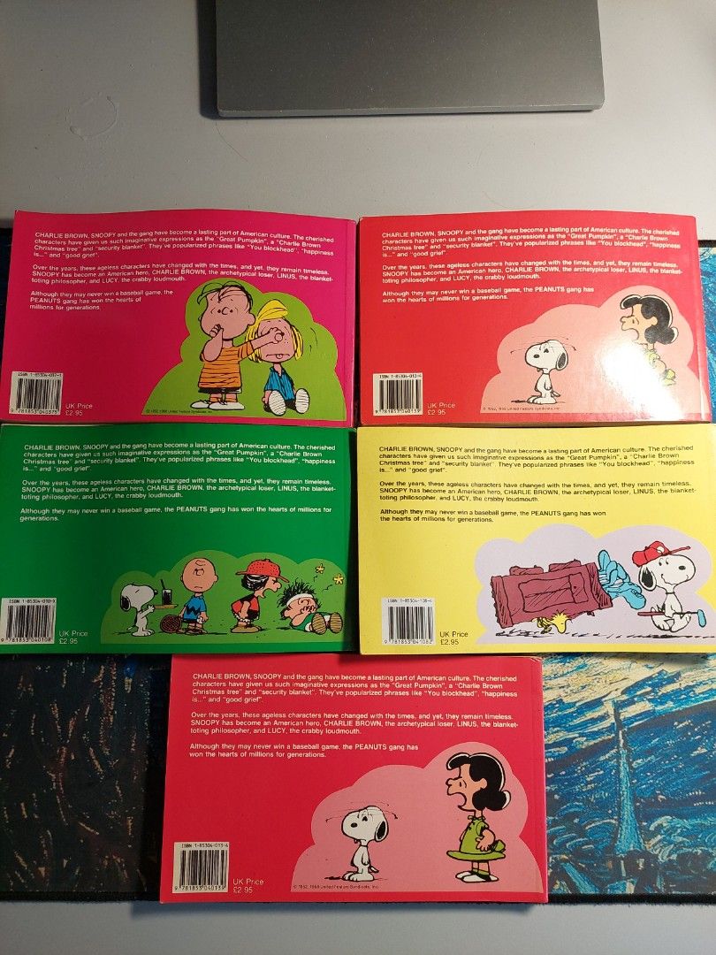 Snoopy books, Hobbies & Toys, Books & Magazines, Comics & Manga on ...