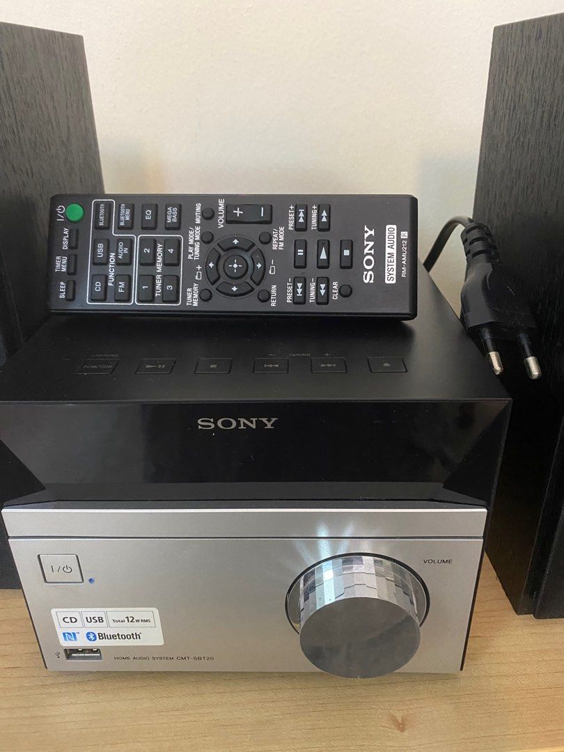 Sony CD player & Bluetooth speaker, Audio, Soundbars, Speakers ...