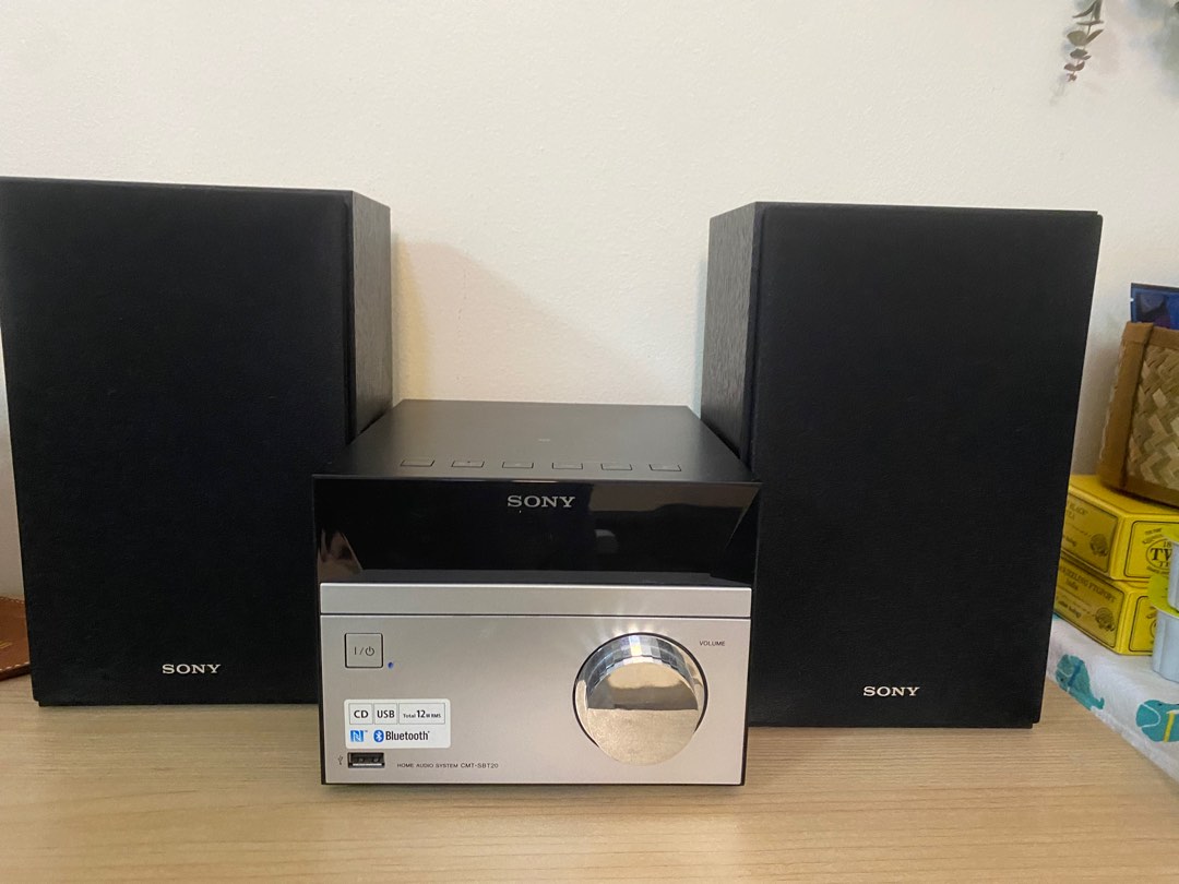Sony CD player & Bluetooth speaker, Audio, Soundbars, Speakers ...