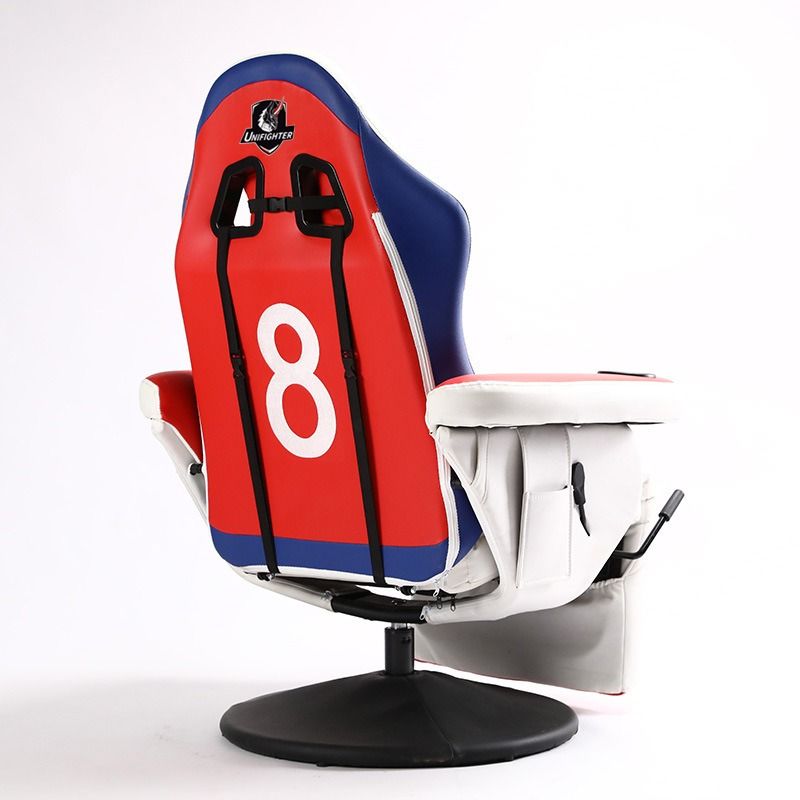 Space Capsule Gaming Glider Chair Rocking Gaming Chair with Sofa Stool ...