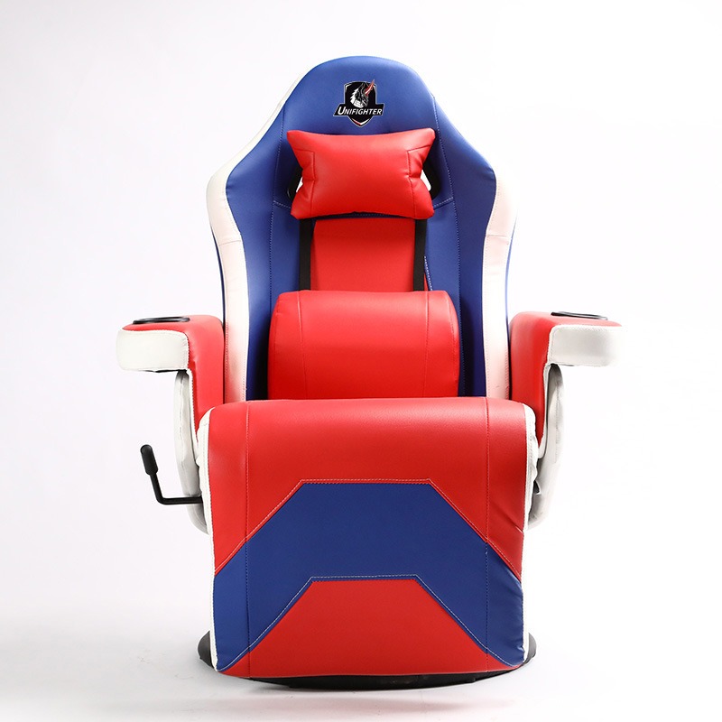 Space Capsule Gaming Glider Chair Rocking Gaming Chair with Sofa Stool ...