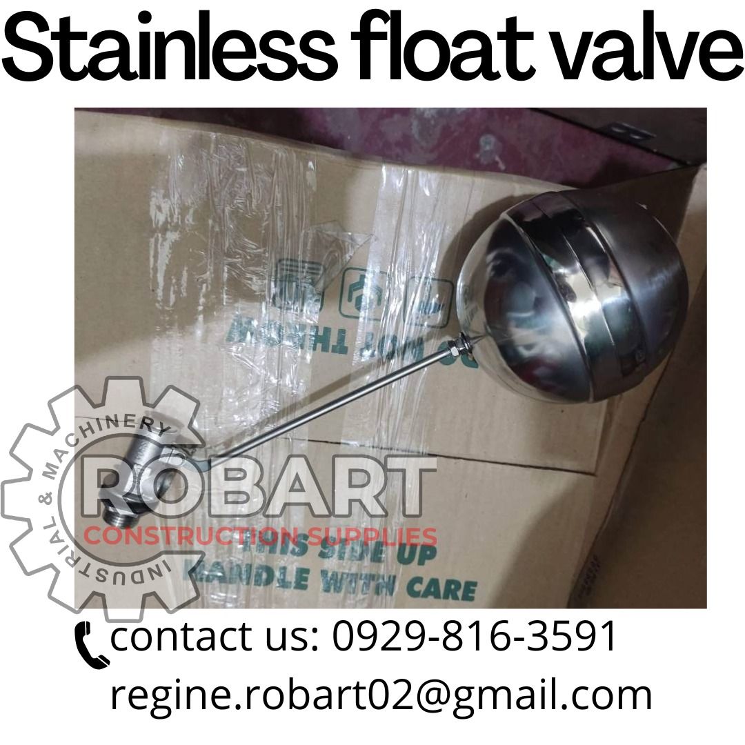 Stainless float valve, Commercial & Industrial, Construction Tools ...