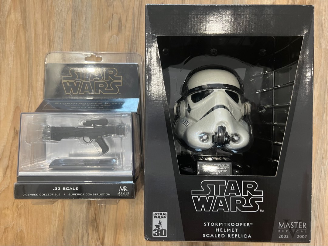 Star Wars Master Replicas Scaled Replica Stormtrooper Helmet ...