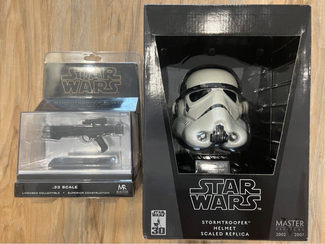 Star Wars Master Replicas Scaled Replica Stormtrooper Helmet ...