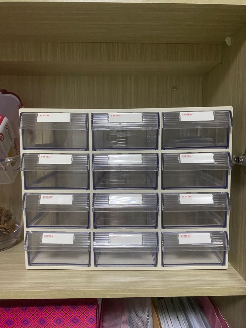 Stationary or Tools storage box(40*32*24), Furniture & Home Living ...