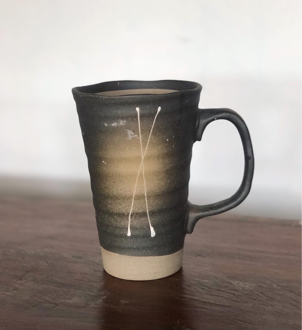 STONEWARE MUG handmade in Japan, Furniture & Home Living, Kitchenware ...
