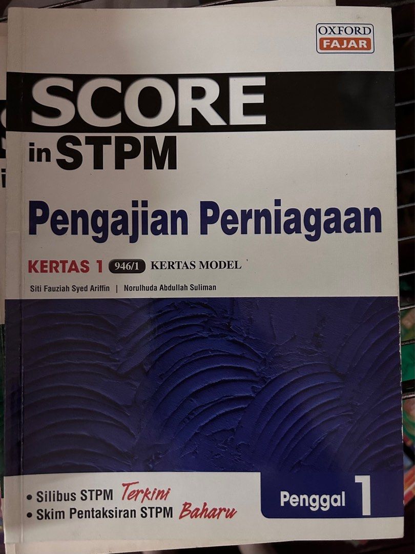 STPM Penggal 1 Buku latihan (Oxford), Hobbies & Toys, Books & Magazines, Textbooks on Carousell