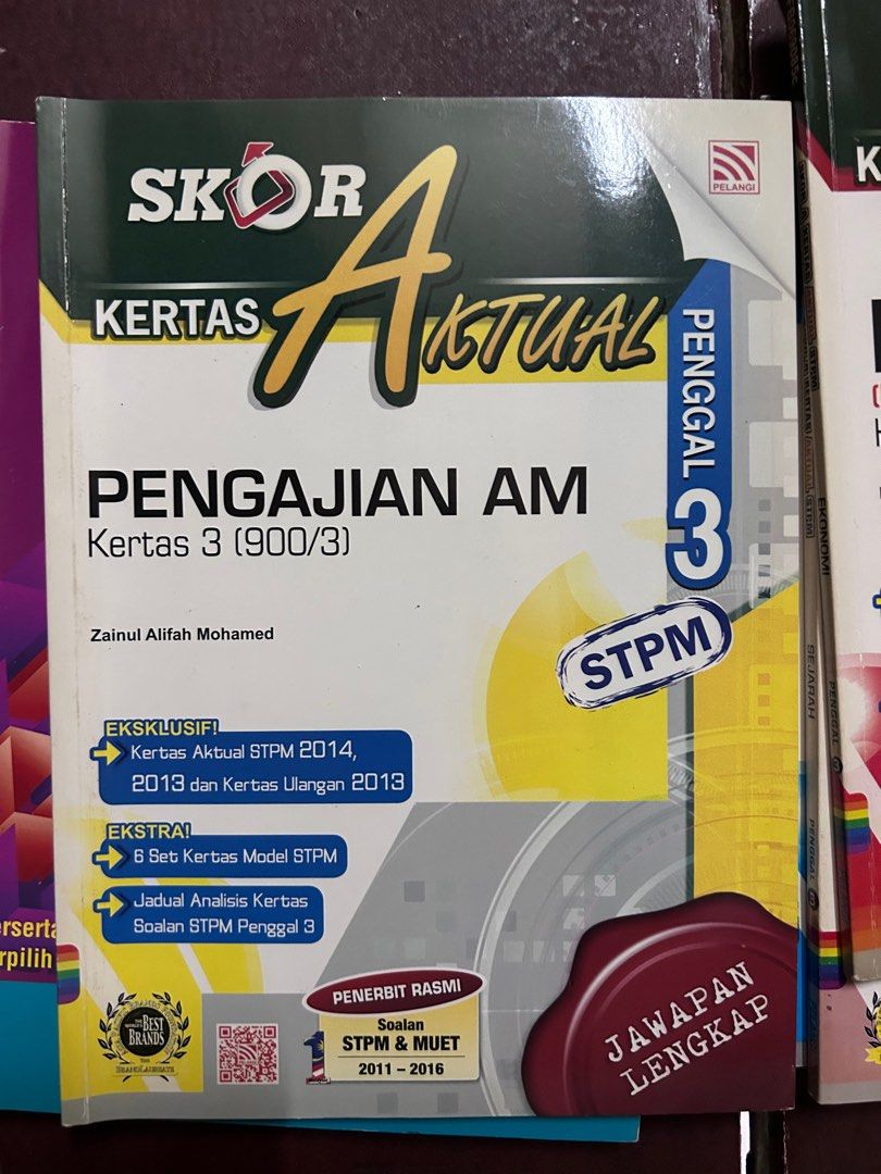 STPM Penggal 3 Buku latihan (Pelangi), Hobbies & Toys, Books ...