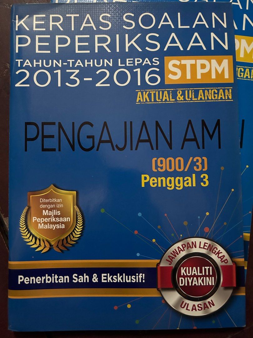 STPM Penggal 3 past year question, Hobbies & Toys, Books & Magazines ...