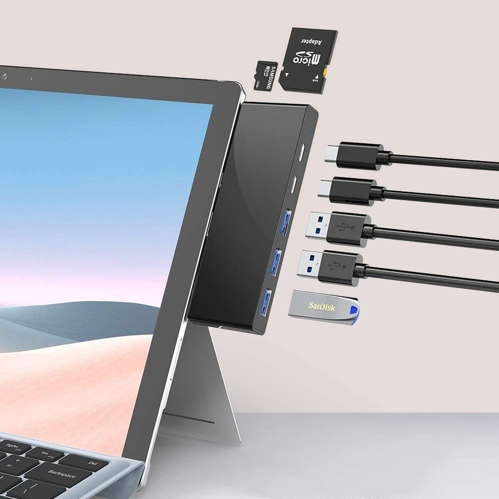 T441 Surface Pro 7 Hub, Rocketek Surface Pro Docking Station Support ...