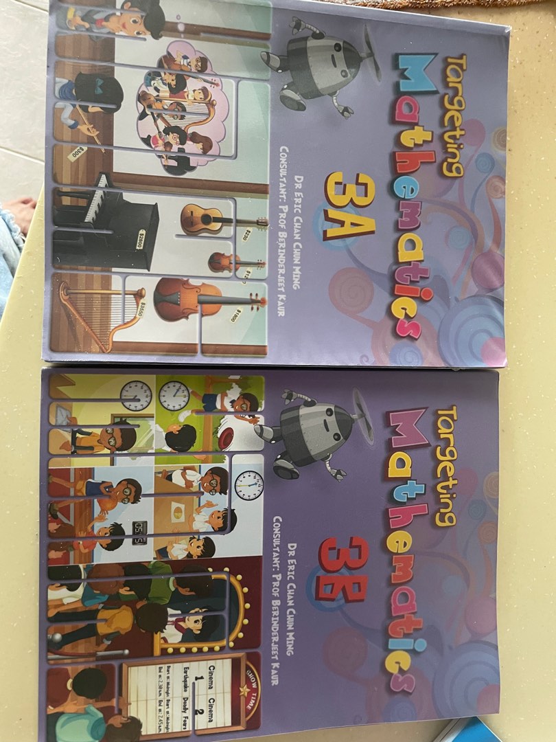 Targeting Mathematics Primary 3 Hobbies And Toys Books And Magazines