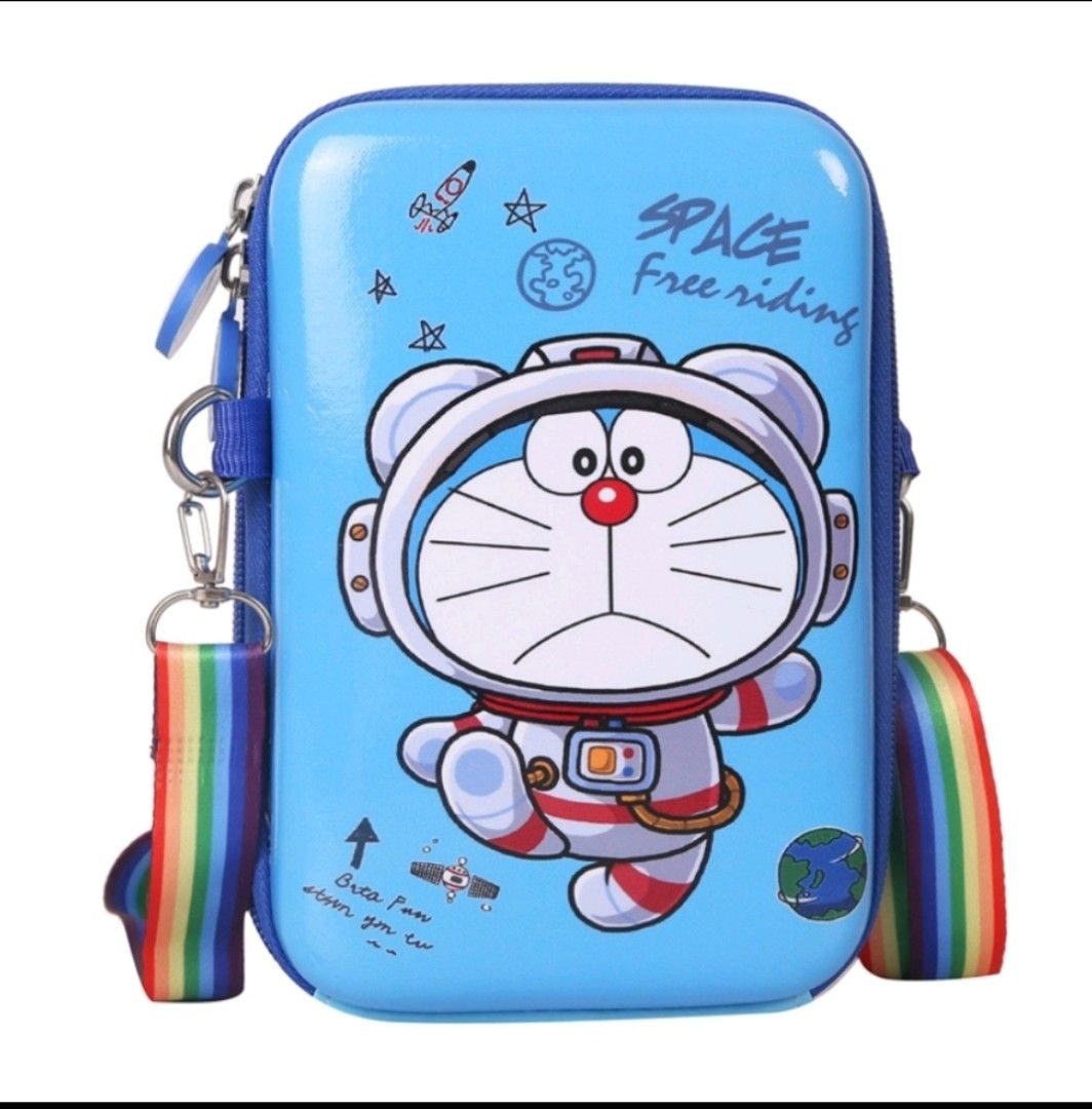 Tas doraemon tas selempang anak doraemon sling bag anak doraemon, Bayi & Anak, Lainnya di Carousell