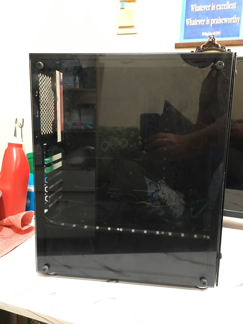 Tempered Gaming Pc Glass with Tru Rated Psu and 1 free RGB Fan ...