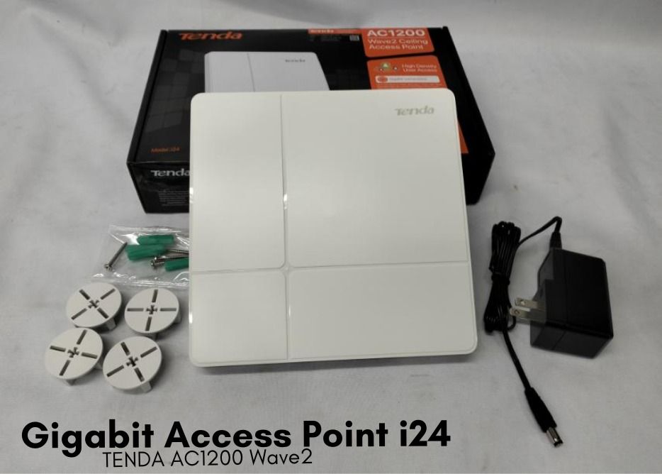 TENDA AC1200 Wave2 Gigabit Access Point i24, Computers & Tech, Parts ...