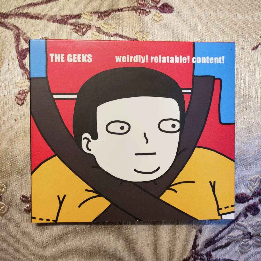 The Geeks 'Weirdly! Relatable! Content!' Digipack Album, Hobbies & Toys ...