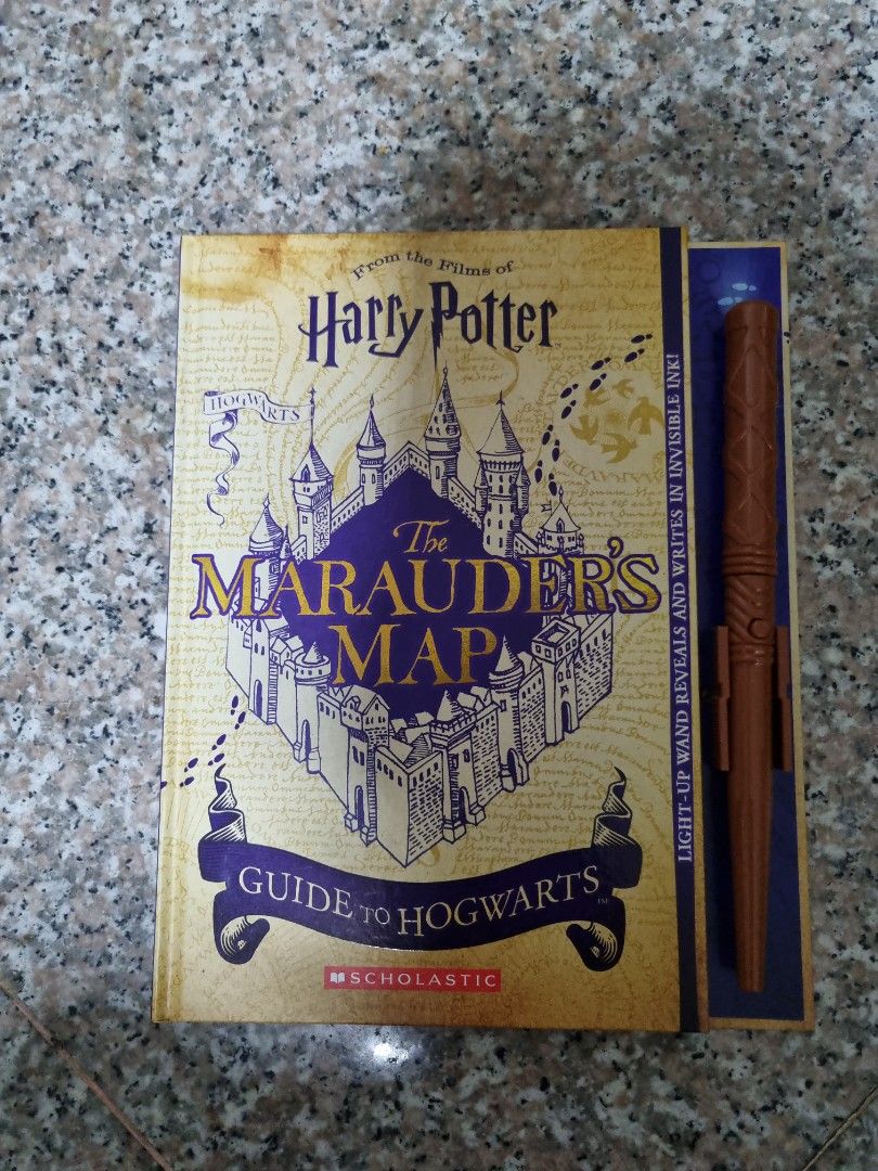 The Marauder's Map (Guide to Hogwarts), Hobbies & Toys, Books ...