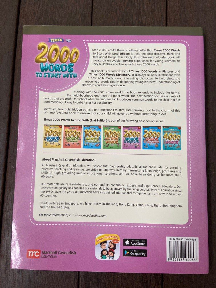 Times 2000 Words To Start With (2nd Edition), Hobbies & Toys, Books ...