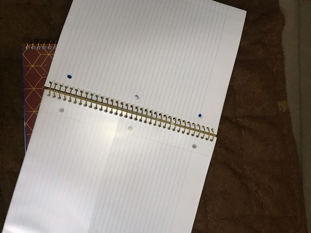Top Flight Wired Notebook with 3 free tab dividers, Hobbies & Toys ...