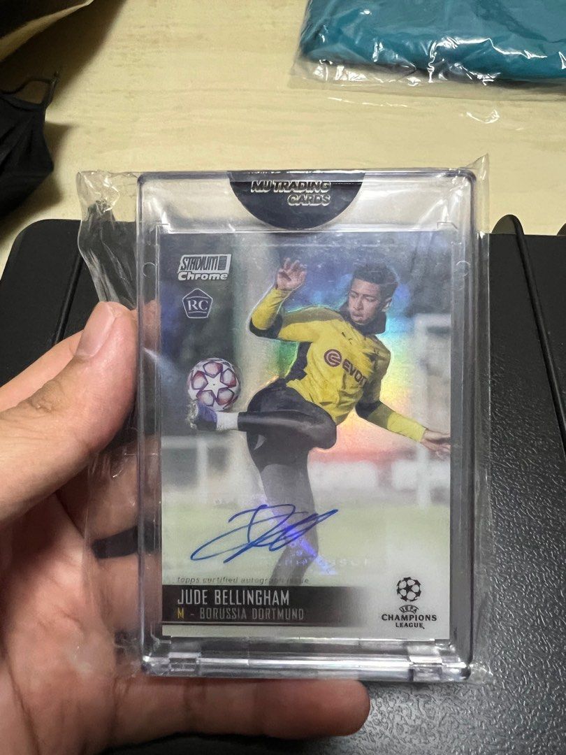 Topps 2020/21 Jude Bellingham Autograph Rookie, Hobbies & Toys, Toys ...