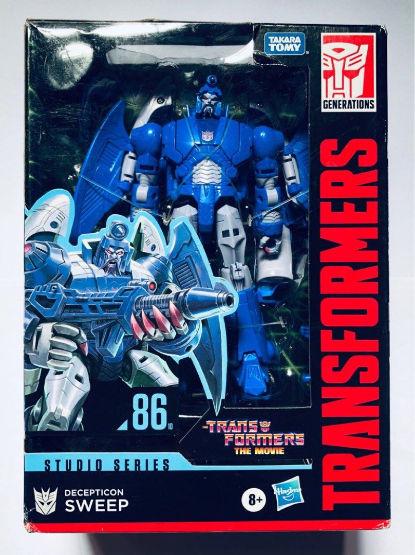Transformers Studio Series SS86 Voyager Class Decepticon Sweep, Hobbies ...