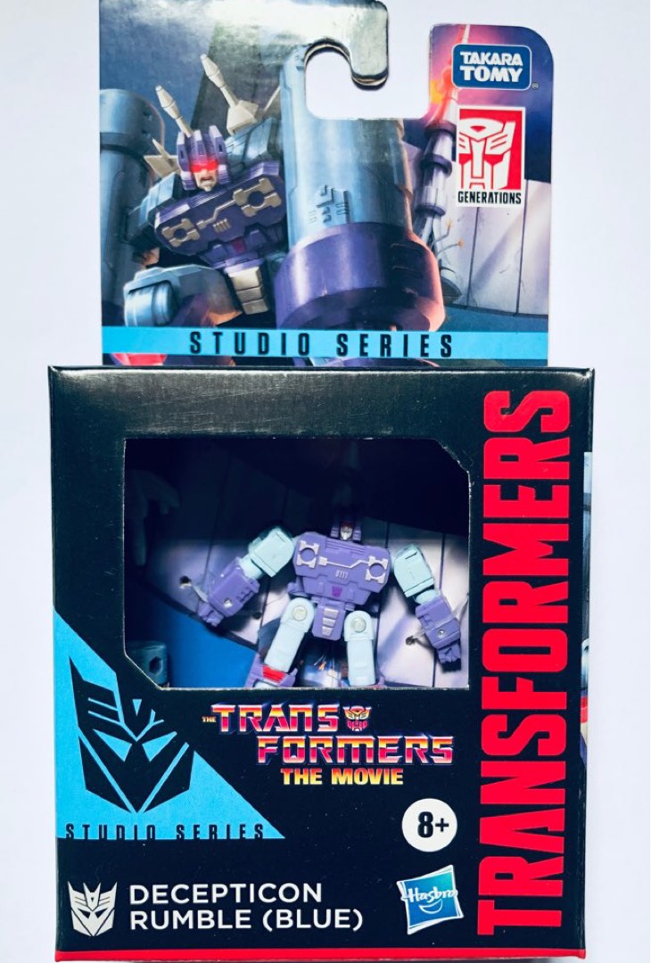 Transformers Studio Series SS86 Core Class Decepticon Rumble (Blue ...