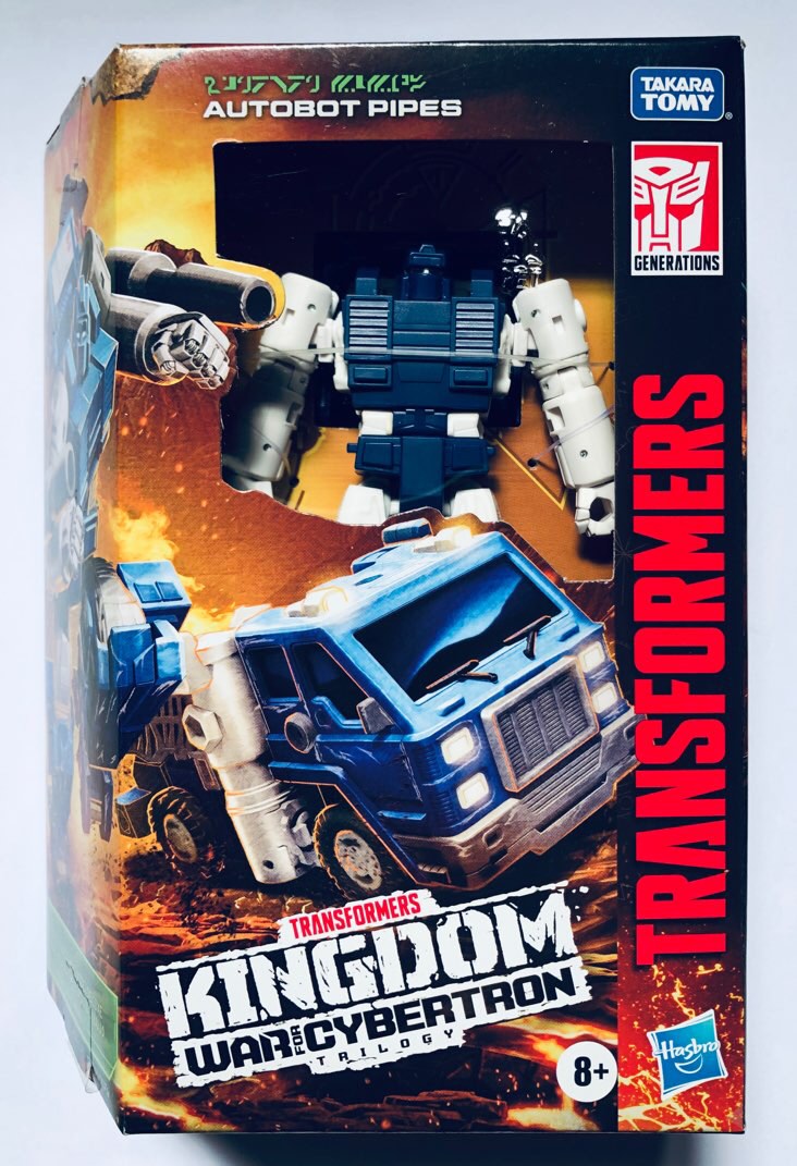 Transformers WFC Kingdom Deluxe Class Autobot Pipes, Hobbies & Toys ...