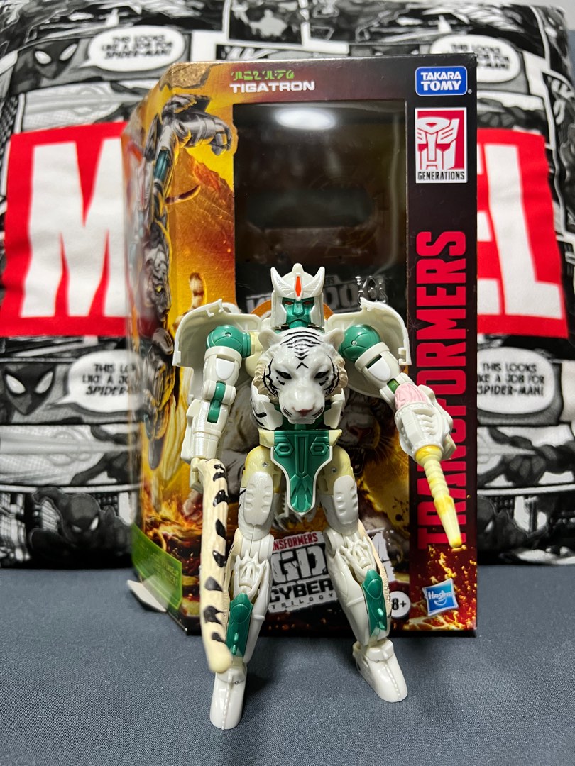 Transformers WFC Kingdom Tigatron Beast Wars, Hobbies & Toys, Toys ...