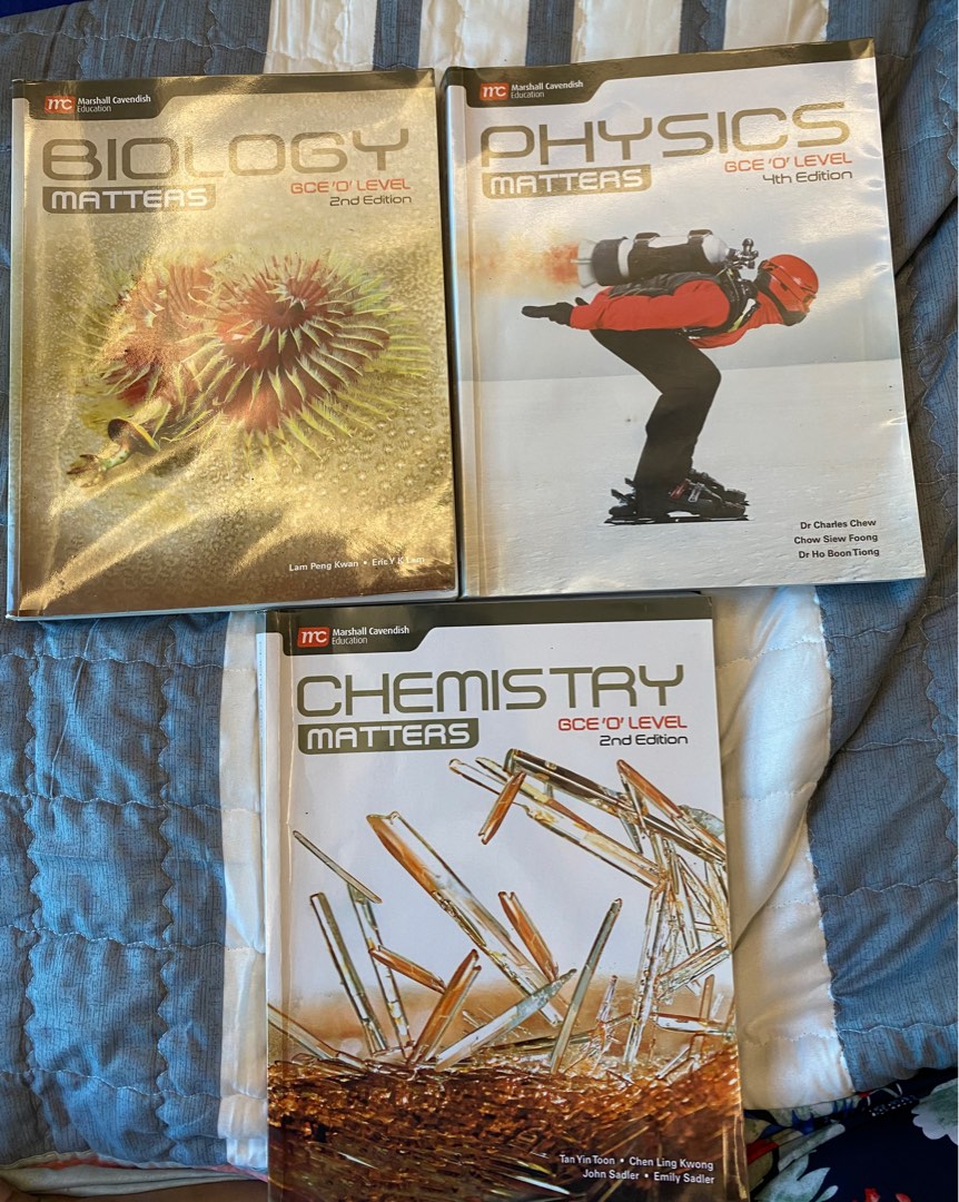 Triple Science Bundle O level Textbooks, Hobbies & Toys, Books ...