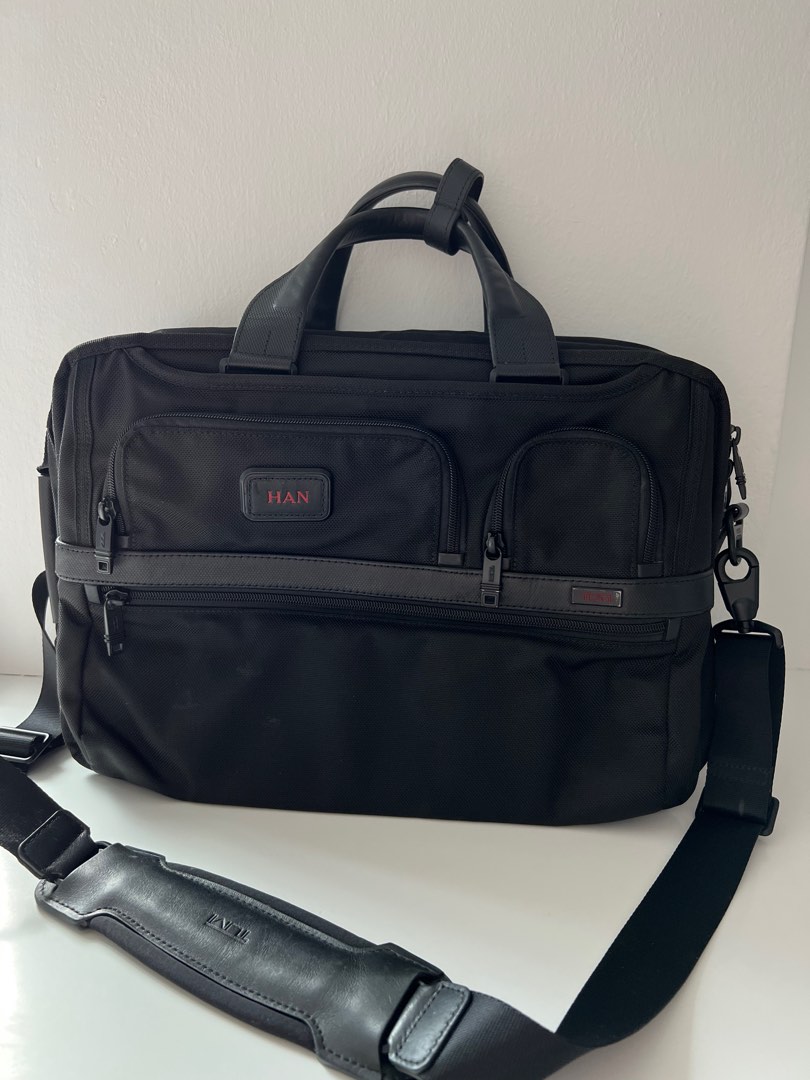 Tumi Alpha Compact Large Laptop Brief, Men's Fashion, Bags, Sling Bags ...