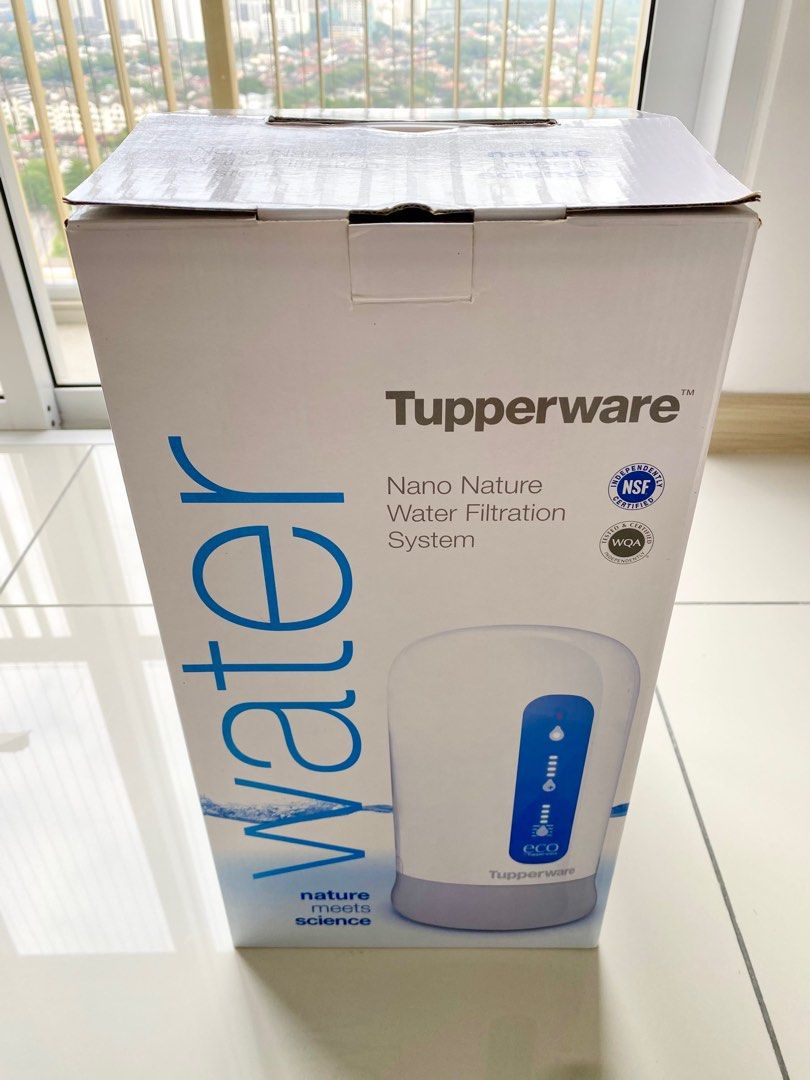 TUPPERWARE Nano Nature Water Filtration System, TV & Home Appliances ...