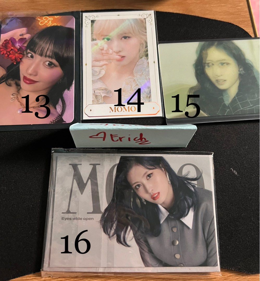 Twice Momo photocards, Hobbies & Toys, Memorabilia & Collectibles, K ...