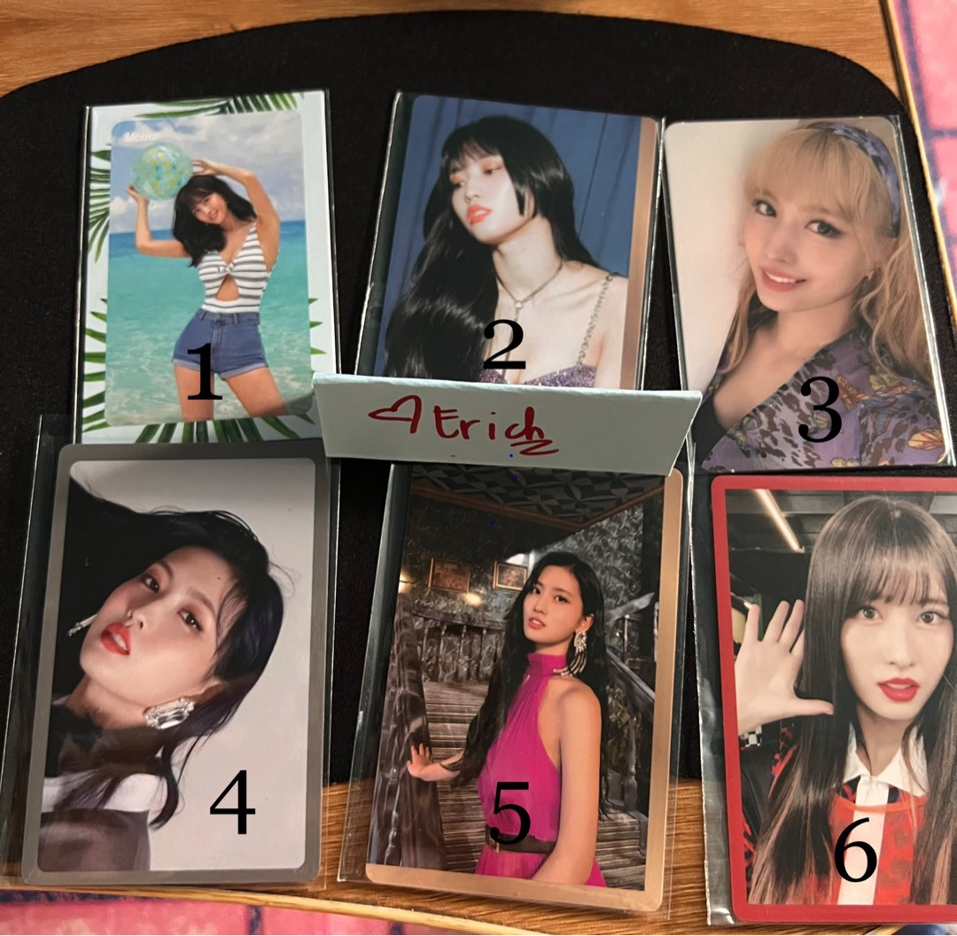 Twice Momo photocards, Hobbies & Toys, Memorabilia & Collectibles, K ...