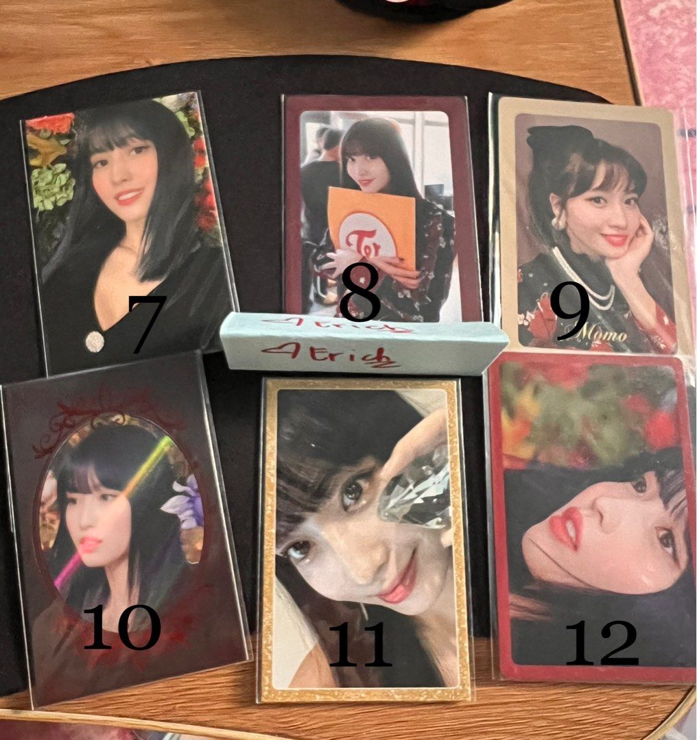 Twice Momo photocards, Hobbies & Toys, Memorabilia & Collectibles, K ...