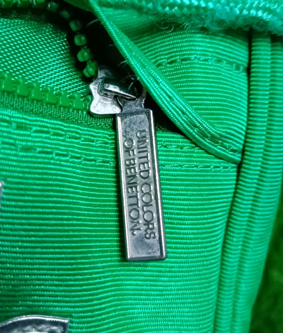 UCB UNITED COLORS OF BENETTON ORIGINAL BACKPACK, Women's Fashion, Bags ...