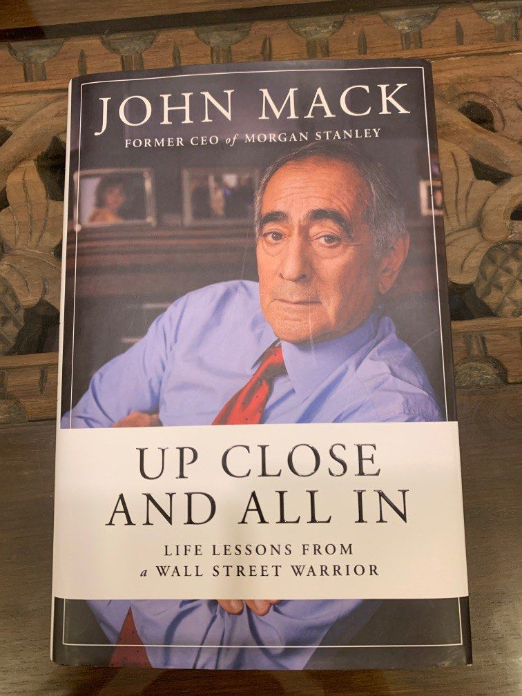 Up Close and All In John Mack, Hobbies & Toys, Books & Magazines ...