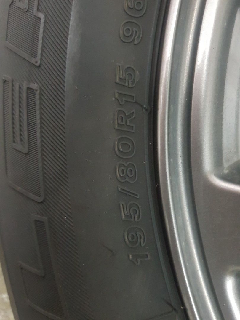 Used 15" Original Suzuki Jimny Rims & Tyres, Car Accessories, Tyres ...
