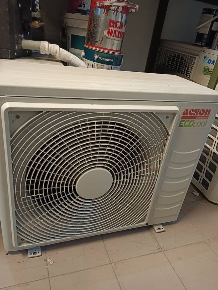 Used Acson Eco Cool 1.5HP Wall Mounted Type R410A /Non-Inverter AC ...